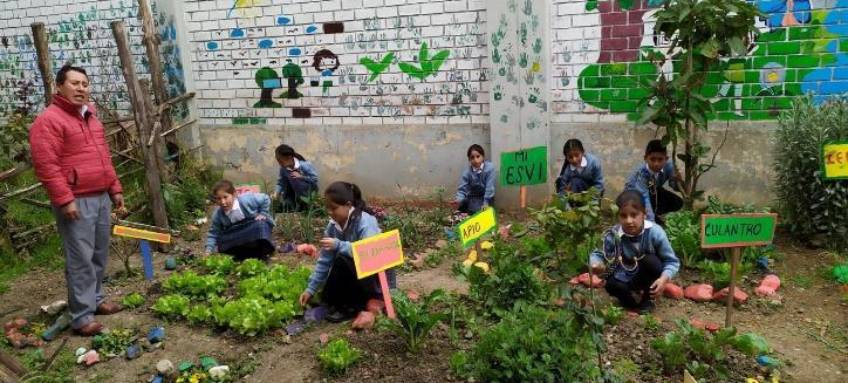 Creación de nuevos jardines en colegios en Huari y Huarmey l Antamina