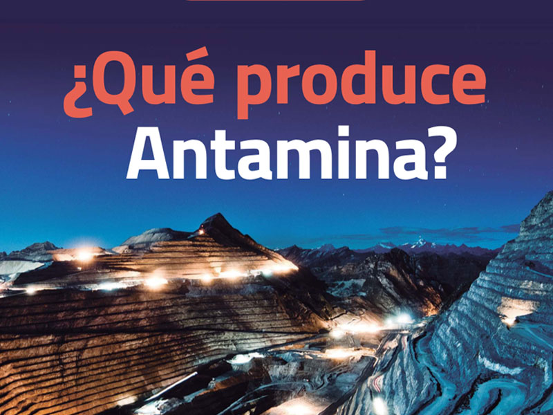 Visita las infografías de Antamina | Antamina