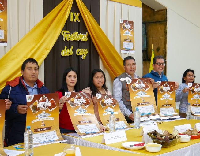 Chasquitambo se prepara para el 9no Festival del Cuy y Feria de ...